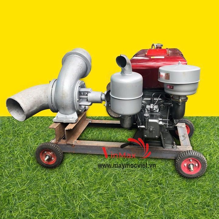 Máy bơm nước đầu nổ Diesel D24 đề điện phi 200 Turbo 24200 – Vinmax ...