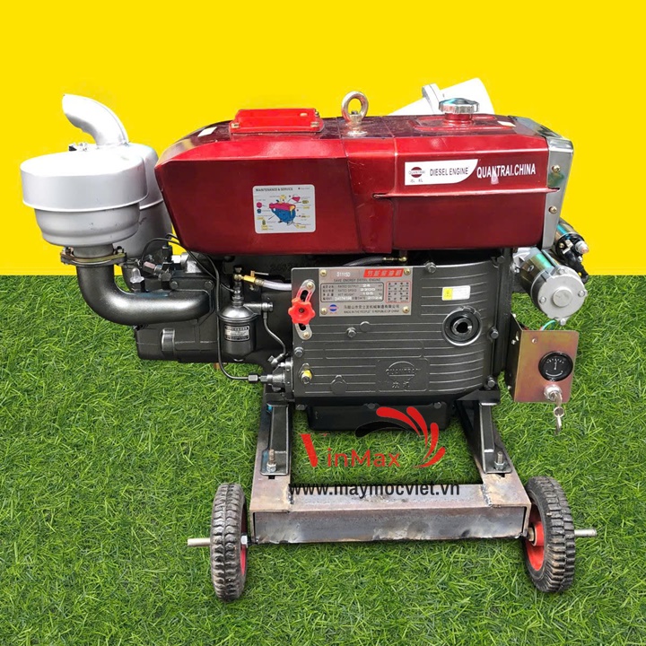 Máy bơm nước đầu nổ Diesel D24 đề điện phi 200 Turbo 24200 – Vinmax ...