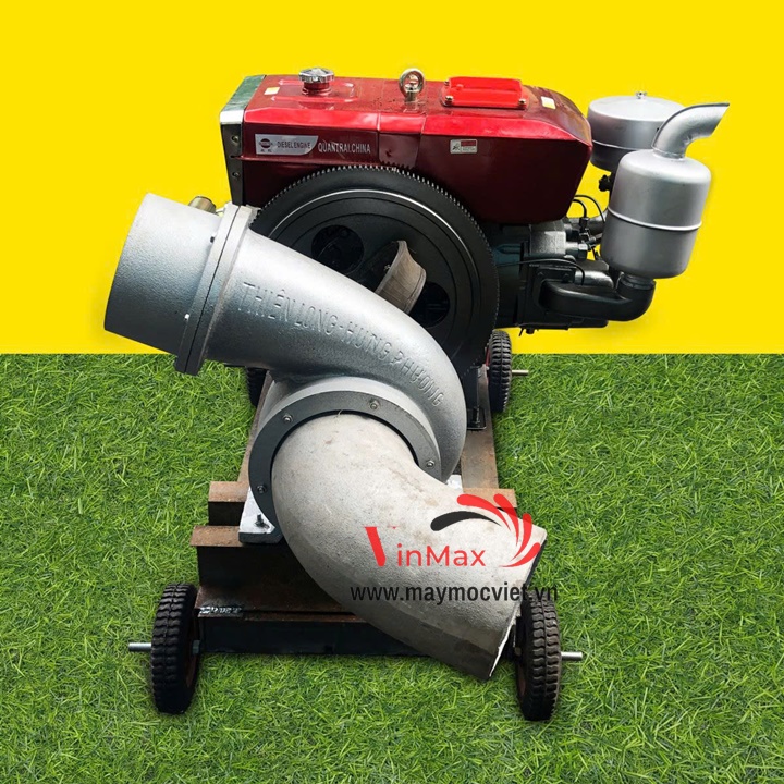Máy bơm nước đầu nổ Diesel D24 đề điện phi 200 Turbo 24200 – Vinmax ...