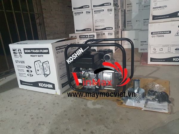 Máy bơm nước thải Koshin STV50X – Vinmax- maymocviet.vn