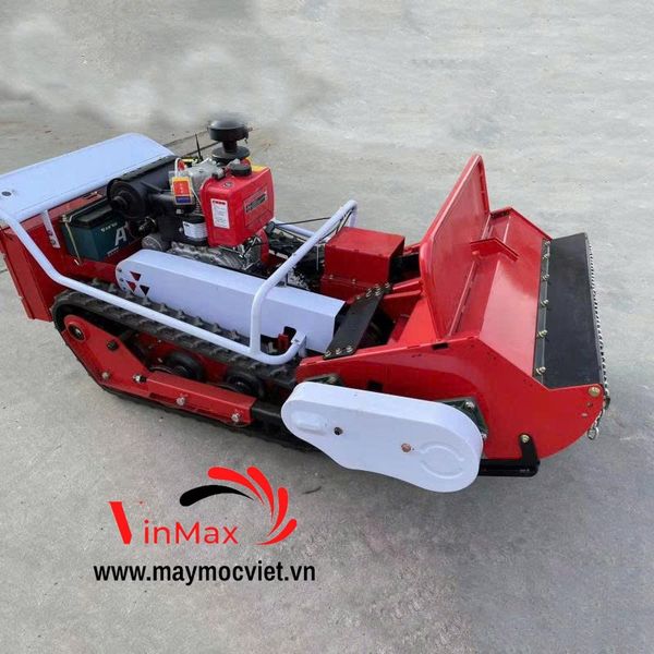 Máy cắt cỏ chạy dầu điều khiển từ xa có lưới chắn cỏ Turbo TBC800 – Vinmax- maymocviet.vn