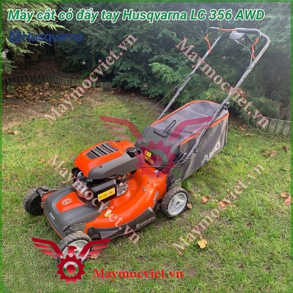 Máy cắt cỏ đẩy tay Husqvarna LC 356 AWD – Vinmax- maymocviet.vn