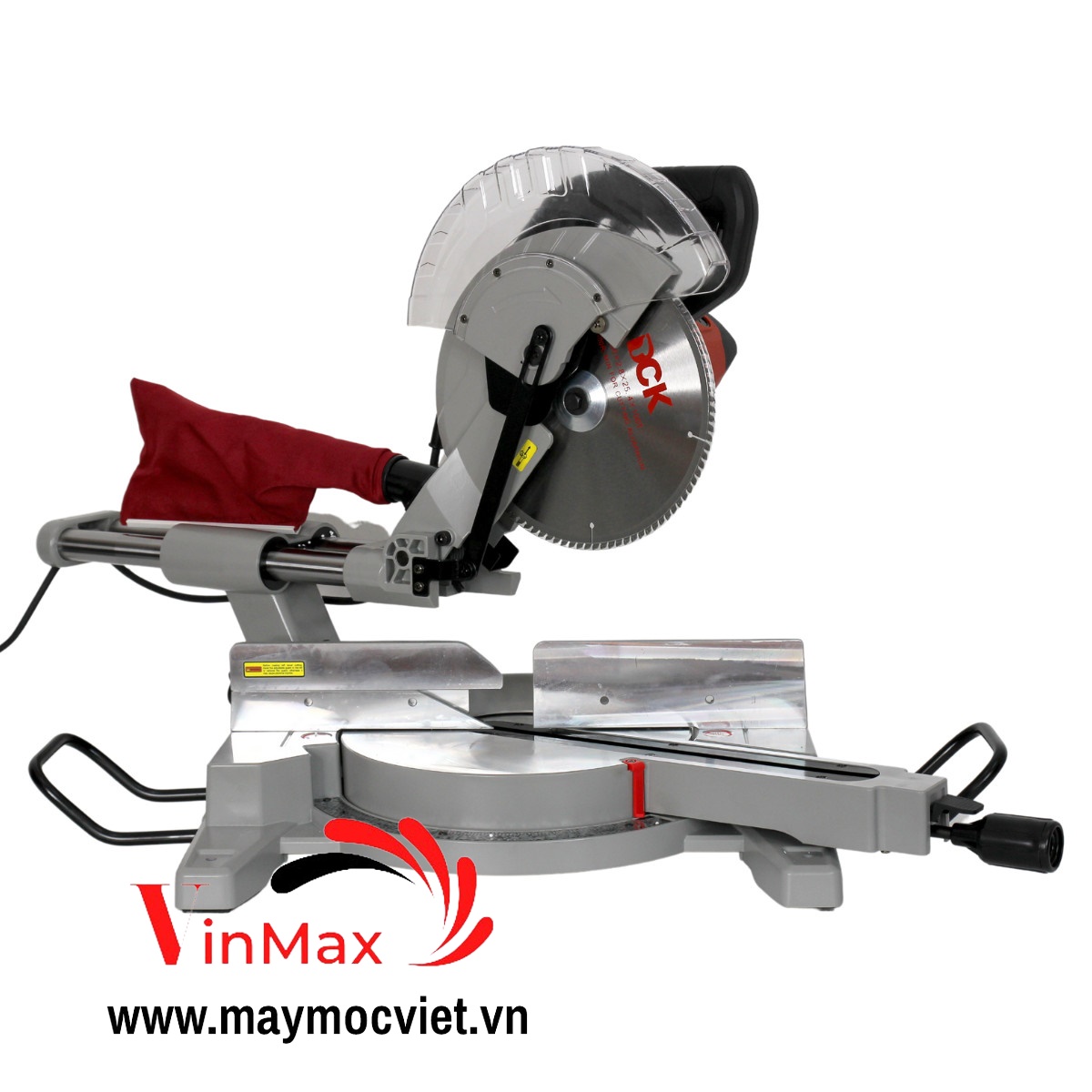 Máy cắt nhôm trượt DCK KJX06-255 / 255mm - 1650W – maymocviet