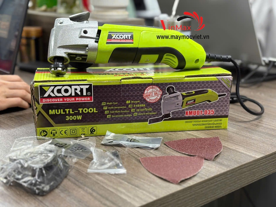Máy cắt rung, máy cắt góc rung đa năng XCORT XMU01-035 300w – Vinmax- maymocviet.vn