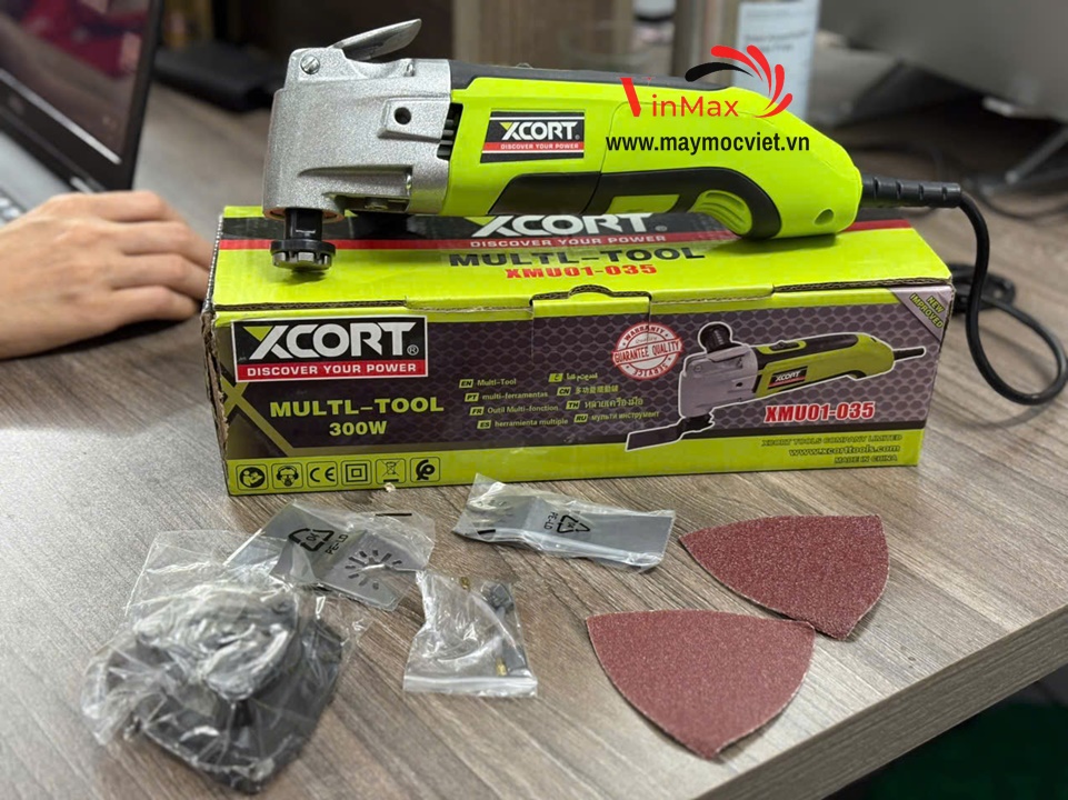 Máy cắt rung, máy cắt góc rung đa năng XCORT XMU01-035 300w – Vinmax- maymocviet.vn