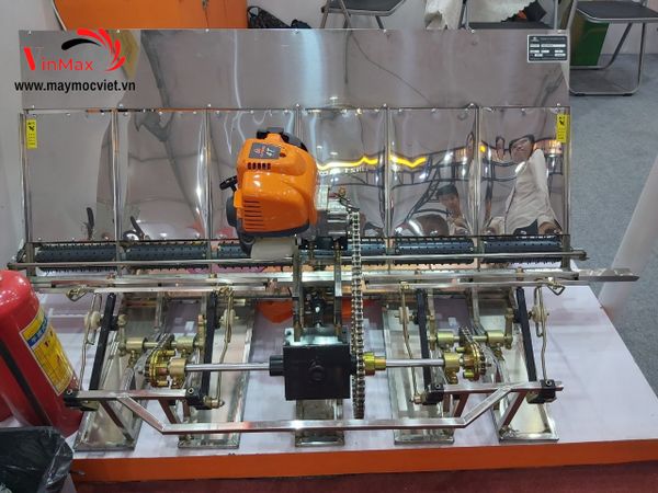 Máy cấy lúa động cơ 6 hàng Turbo TBC06 – Vinmax- maymocviet.vn