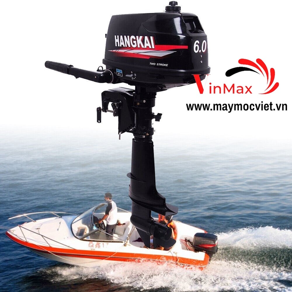 Máy Chạy Thuyền Bằng Xăng HangKai 6,0 HP – Vinmax- maymocviet.vn