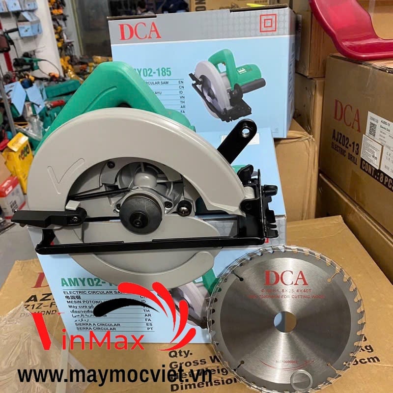 Máy cưa đĩa tròn DCA AMY02-185 185mm – Vinmax- maymocviet.vn