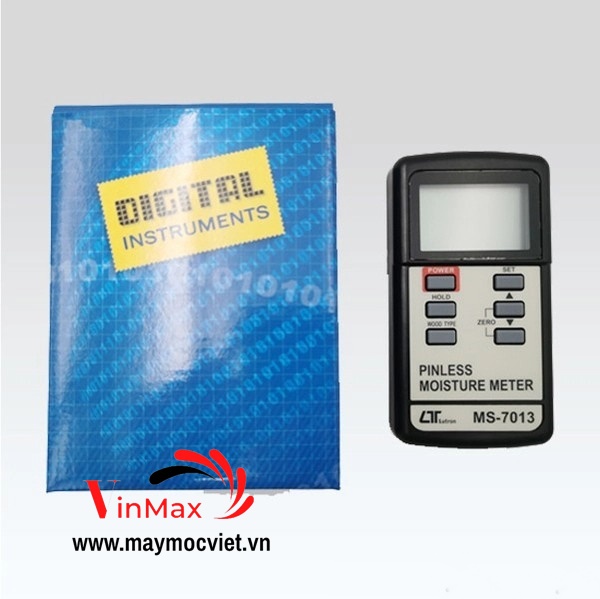 Máy đo độ ẩm gỗ cảm ứng LUTRON MS-7013 – Vinmax- maymocviet.vn