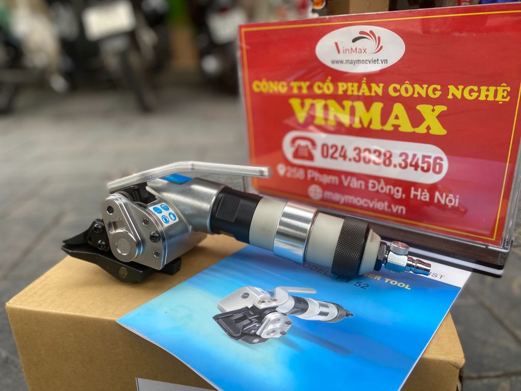 Máy đóng đai thép bằng khí nén Macroleague PT52 – Vinmax- maymocviet.vn