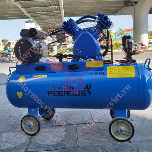 MÁY NÉN KHÍ PEGASUS TM-V-0.12/8-70L (1,5HP) – Vinmax- maymocviet.vn