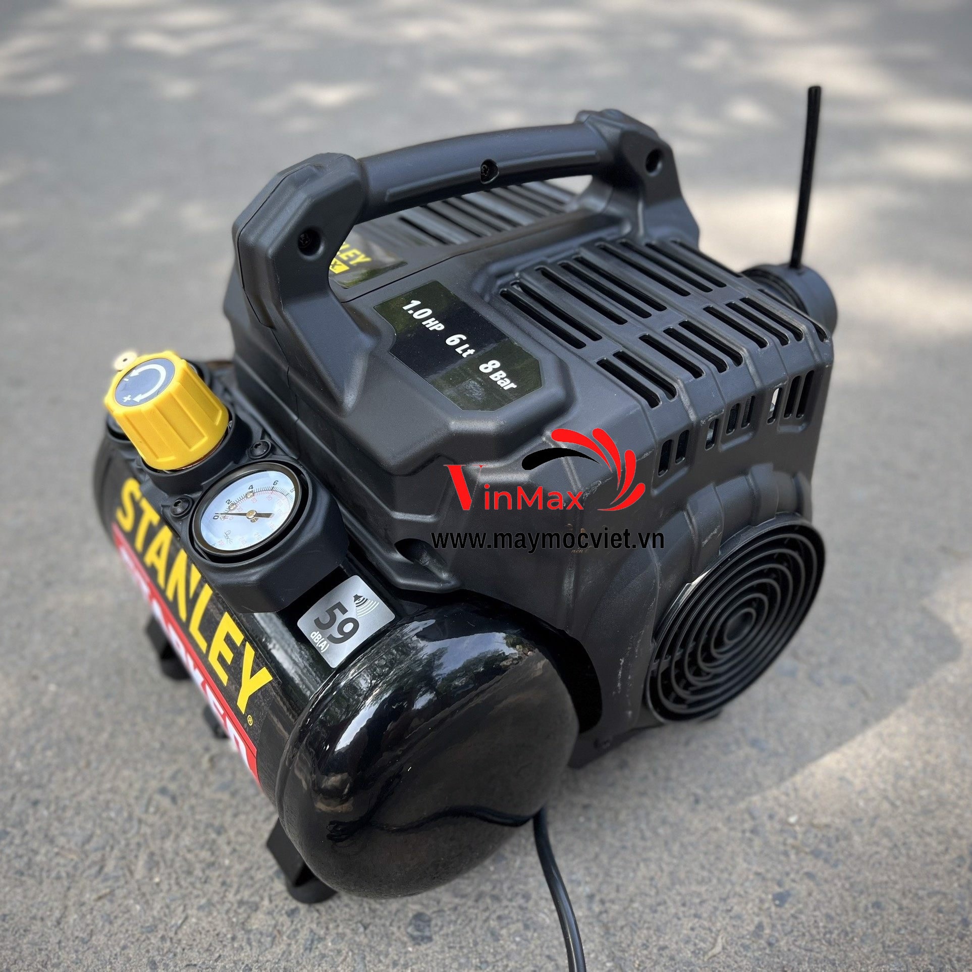 Máy nén khí Stanley FATMAX DST101/8/6 không dầu 6L – Vinmax- maymocviet.vn