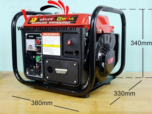 Máy phát điện chạy xăng Bgas BGA950B 0.8KVA – Vinmax- maymocviet.vn
