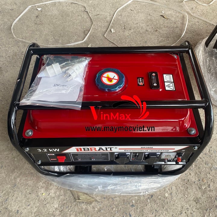 Máy phát điện chạy xăng 3.2kw BRAIT BR3800 – Vinmax- maymocviet.vn