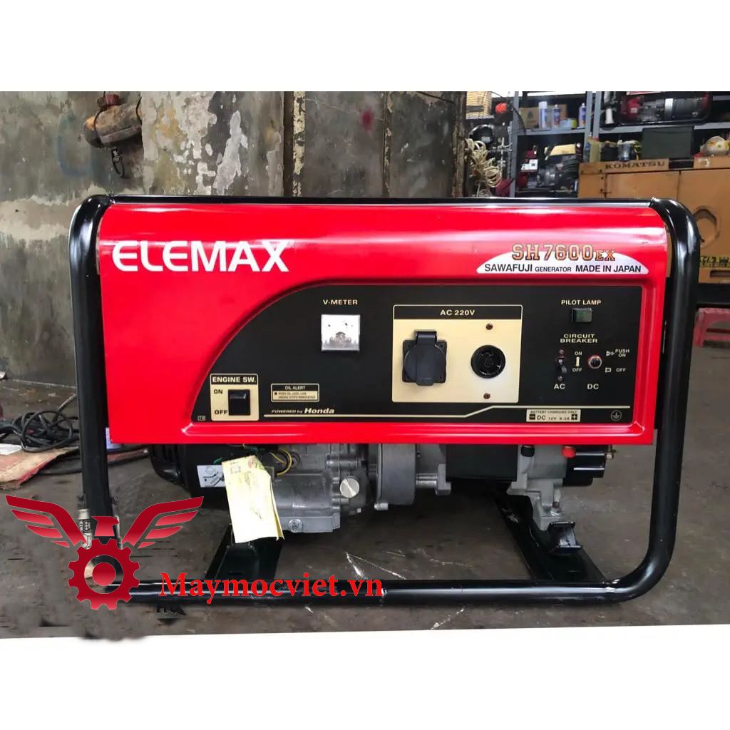 Máy phát điện Honda ELEMAX SH7600EXS (Sawafuji) – Vinmax- maymocviet.vn