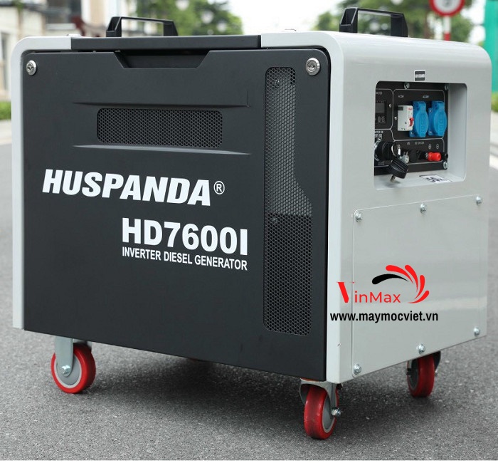 Máy Phát Điện Chạy Dầu Inverter 6Kw Huspanda HD7600I – Vinmax- maymocviet.vn