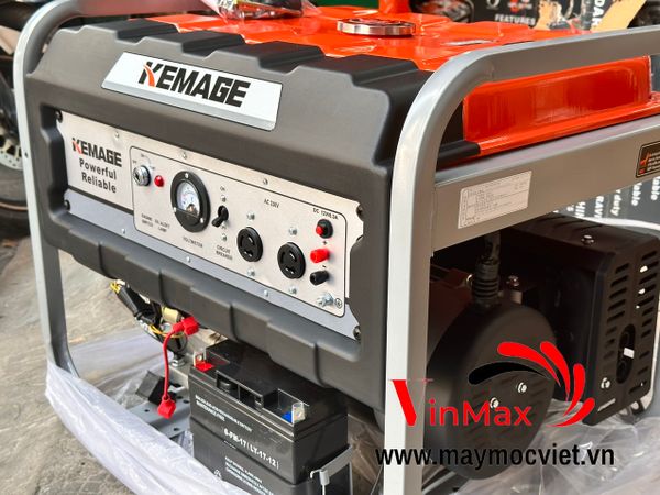 Máy phát điện Kemage KM7500 đề nổ – Vinmax- maymocviet.vn