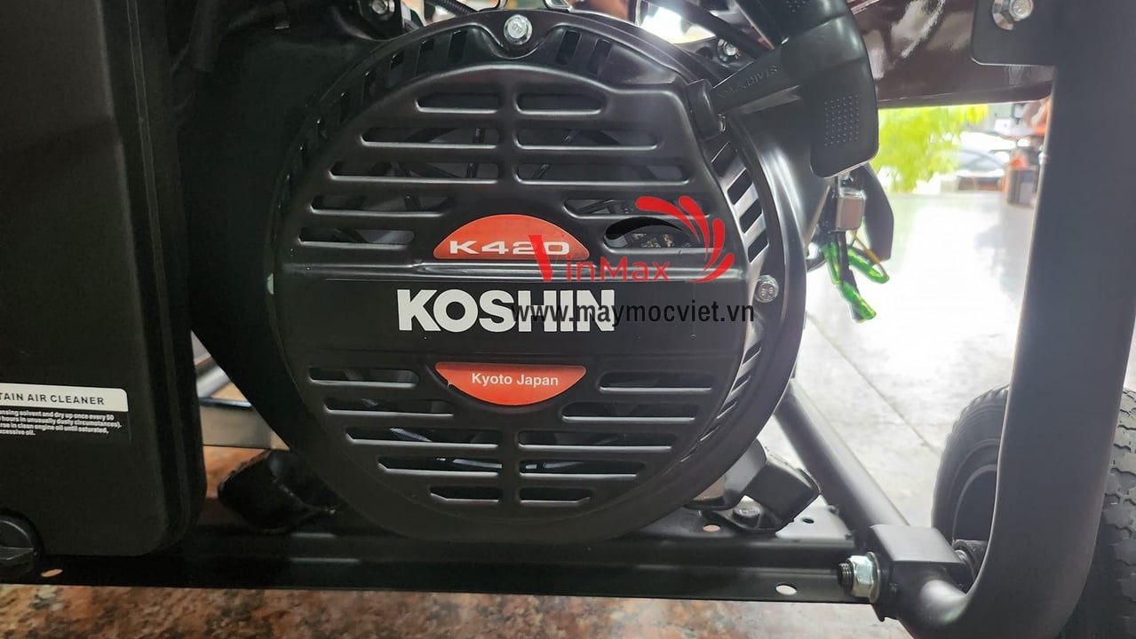 Máy phát điện xăng Nhật Bản Koshin GV-7000S (5.5KVA) – Vinmax- maymocviet.vn