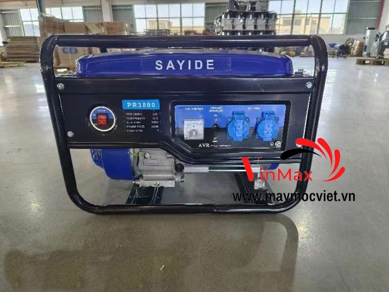 Máy Phát Điện Chạy Xăng 3kw Sayide BY3500 – Vinmax- maymocviet.vn