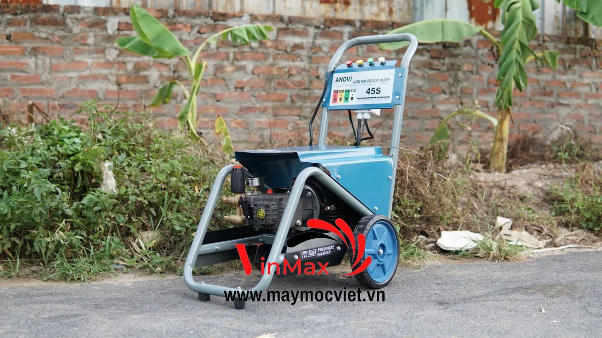 Máy Rửa Xe Cao Áp 4.5kw Anovi 45S ( 3 pha) – Vinmax- maymocviet.vn