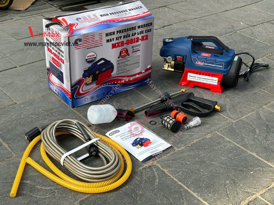 Máy rửa xe Cali MXR-0812-K2 (2.5kW) – Vinmax- maymocviet.vn