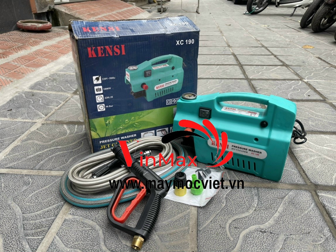 Máy Rửa Xe 1800W Kensi XC 190 – Vinmax- maymocviet.vn