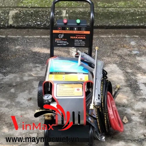 Máy Rửa Xe Cao Áp 2.5kw Nakawa TX25 – Vinmax- maymocviet.vn