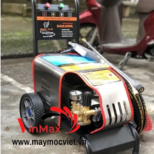 Máy Rửa Xe Cao Áp 2.5kw Nakawa TX25 – Vinmax- maymocviet.vn
