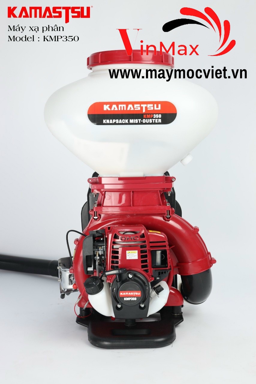 Máy phun hạt, phun vôi bột, phun khử trùng 4 thì Kamastsu KM350 – Vinmax- maymocviet.vn