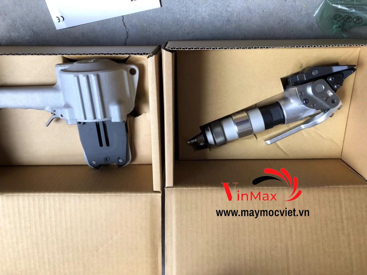 Máy đóng đai thép bằng khí nén Macroleague PT52 – maymocviet