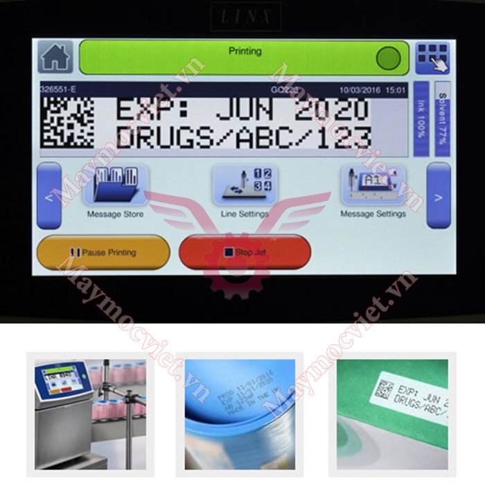 Máy in date code Linx 8940 – Vinmax- maymocviet.vn