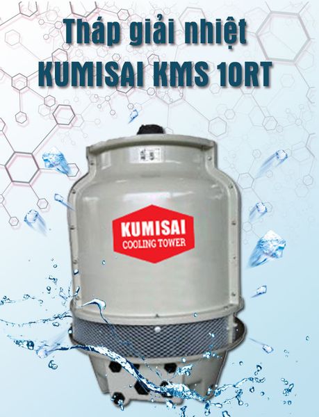Tháp giải nhiệt Kumisai KMS 10RT – Vinmax- maymocviet.vn