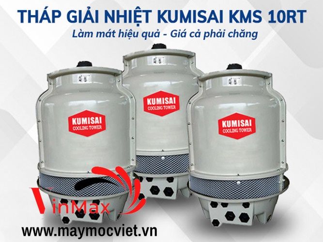 Tháp giải nhiệt Kumisai KMS 10RT – Vinmax- maymocviet.vn