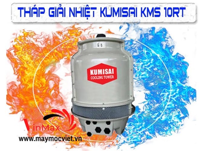 Tháp giải nhiệt Kumisai KMS 10RT – Vinmax- maymocviet.vn