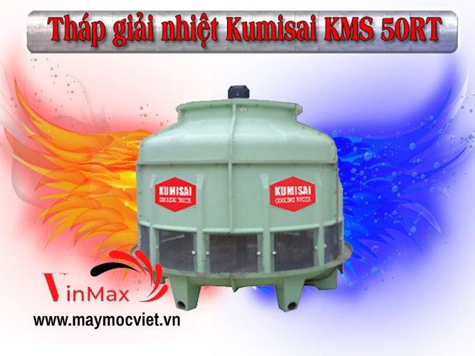 Tháp giải nhiệt Kumisai KMS 50RT – Vinmax- maymocviet.vn