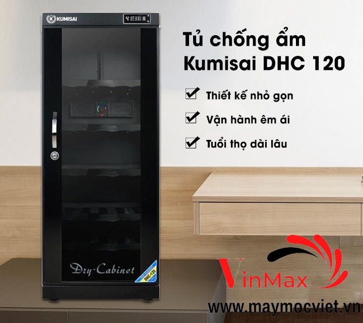 Tủ chống ẩm Kumisai DHC 120 – maymocviet