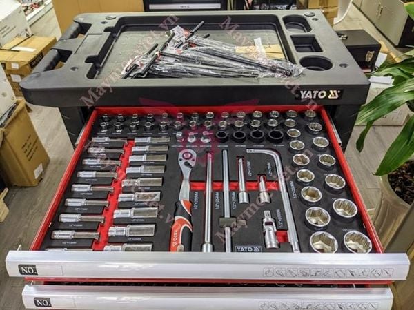 Tủ đồ nghề dùng đào tạo sửa chữa 7 ngăn 400 chi tiết YATO YT 55302 ...