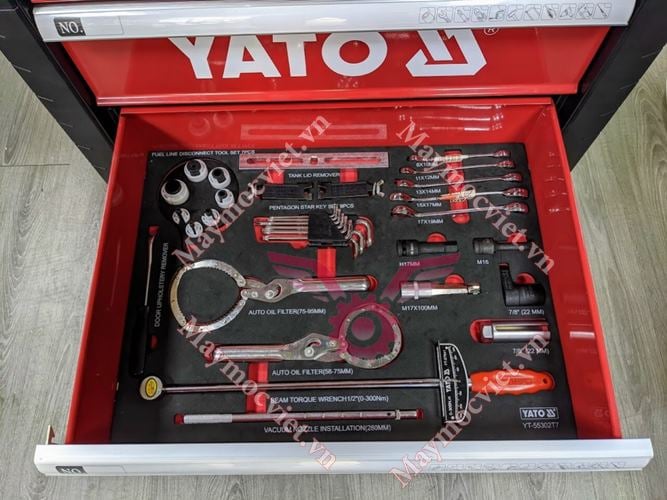 Tủ đồ nghề dùng đào tạo sửa chữa 7 ngăn 400 chi tiết YATO YT 55302 ...