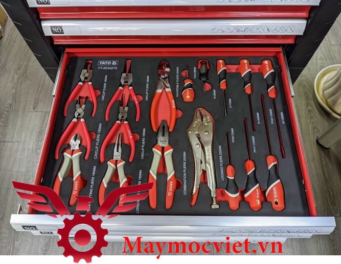 Tủ đồ nghề dùng đào tạo sửa chữa 7 ngăn 400 chi tiết YATO YT 55302 ...