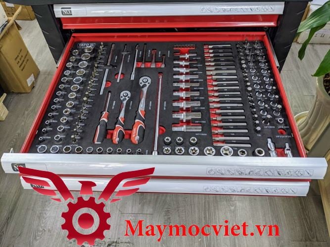 Tủ đồ nghề dùng đào tạo sửa chữa 7 ngăn 400 chi tiết YATO YT 55302 ...