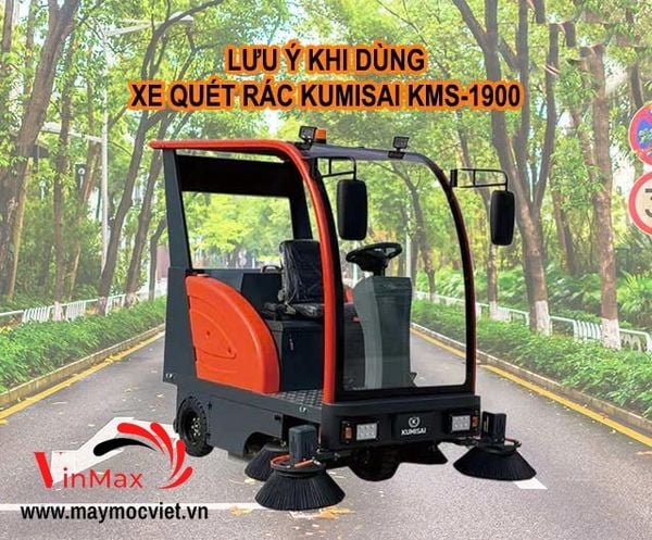 Xe quét rác nhà xưởng Kumisai KMS-1900 – Vinmax- maymocviet.vn
