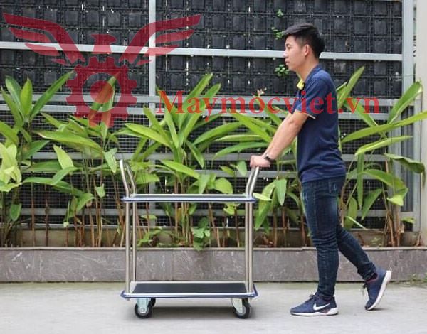 Xe Đẩy Hàng 2 Tầng Jumbo HL120D – Vinmax- maymocviet.vn