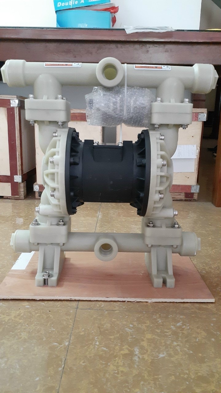 Bơm Màng Khí Nén GODO QBY3-20 Nhựa PP – Vinmax- maymocviet.vn