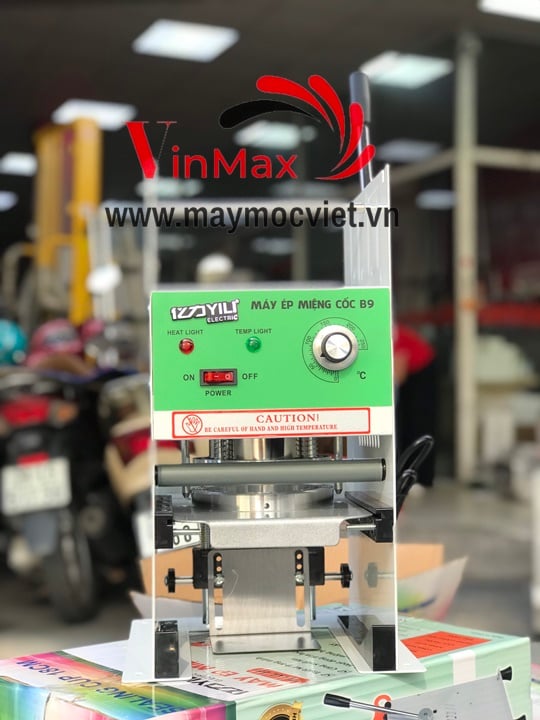 Máy dán miệng cốc Vinmax B9 – Vinmax- maymocviet.vn