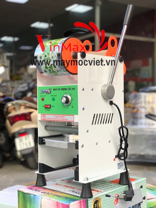 Máy dán miệng cốc Vinmax B9 – Vinmax- maymocviet.vn