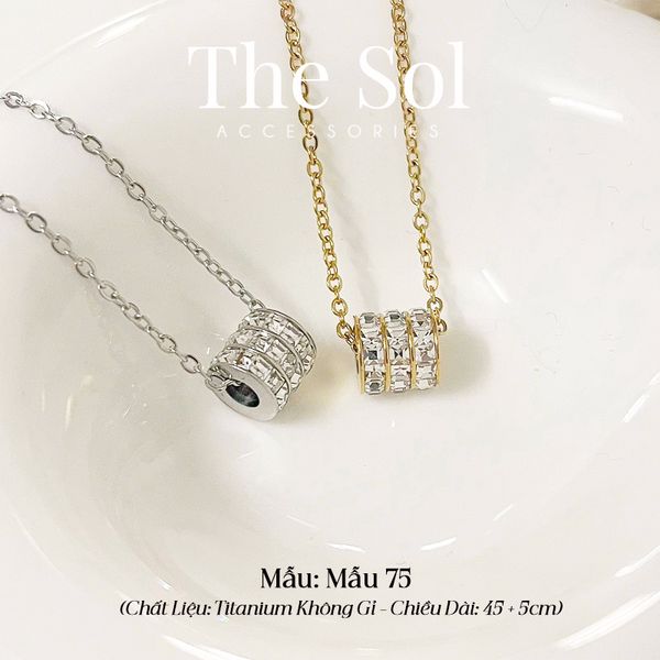Dây Chuyền Titan Triple Cati – The Sol