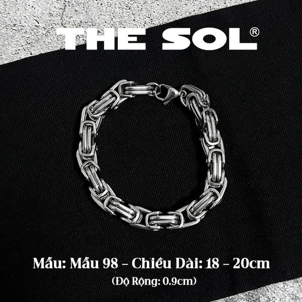 Lắc Tay Titan Unisex Emperor Chain – The Sol