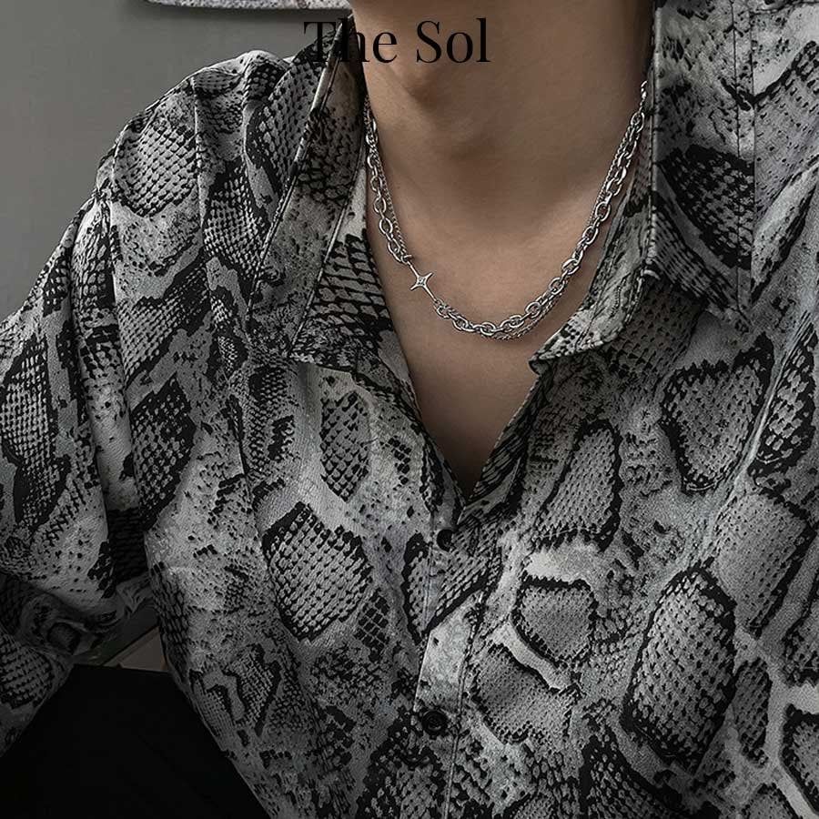 Dây Chuyền Titan Unisex Dia Cross In Center – The Sol
