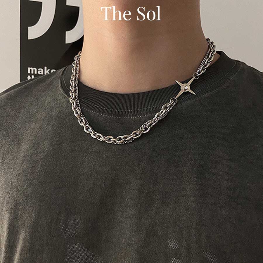 Dây Chuyền Titan Unisex Dia Cross In Center – The Sol