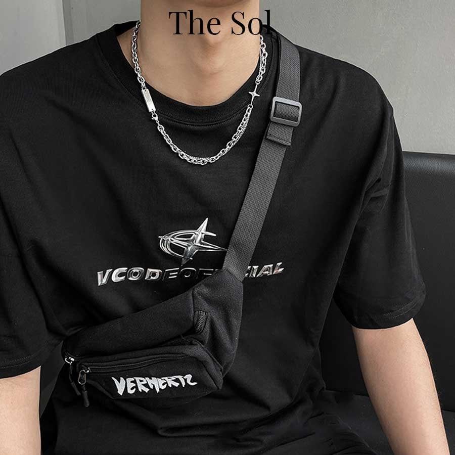 Dây Chuyền Titan Unisex Dia Cross In Center – The Sol